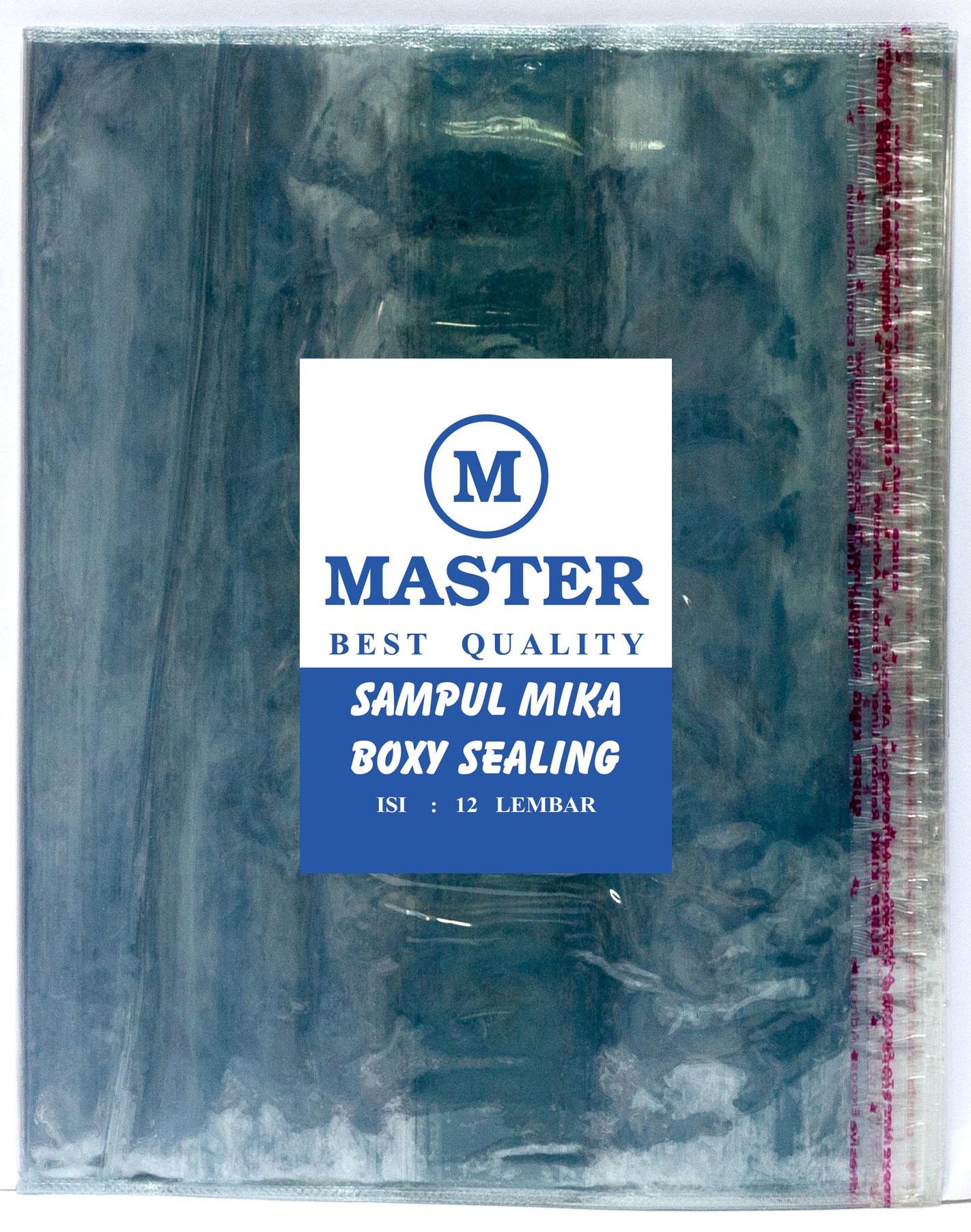 Master Sampul Plastik Mika Polos Sealing Boxy Lipat Pt Ekspresindo Global Utama 
